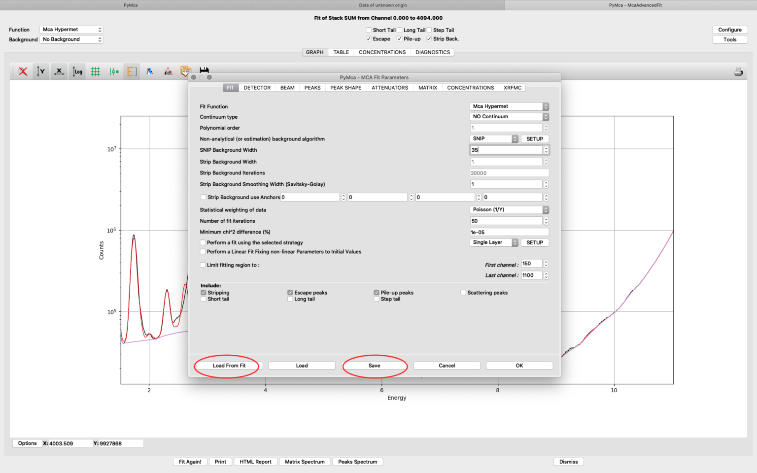 PyMCA XRF imaging guide – MAX IV