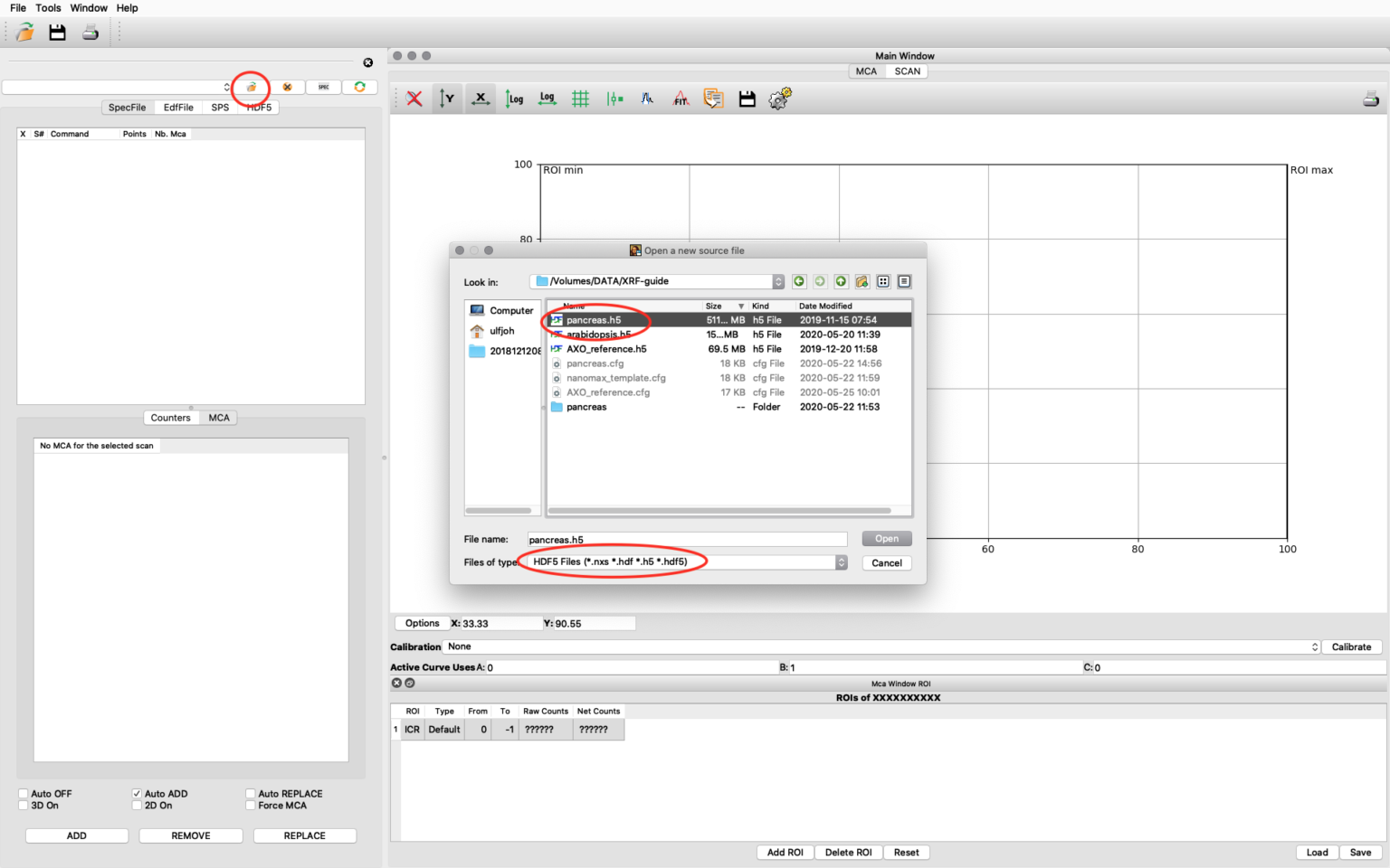 PyMCA XRF imaging guide – MAX IV