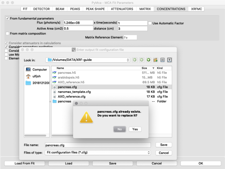 PyMCA XRF imaging guide – MAX IV