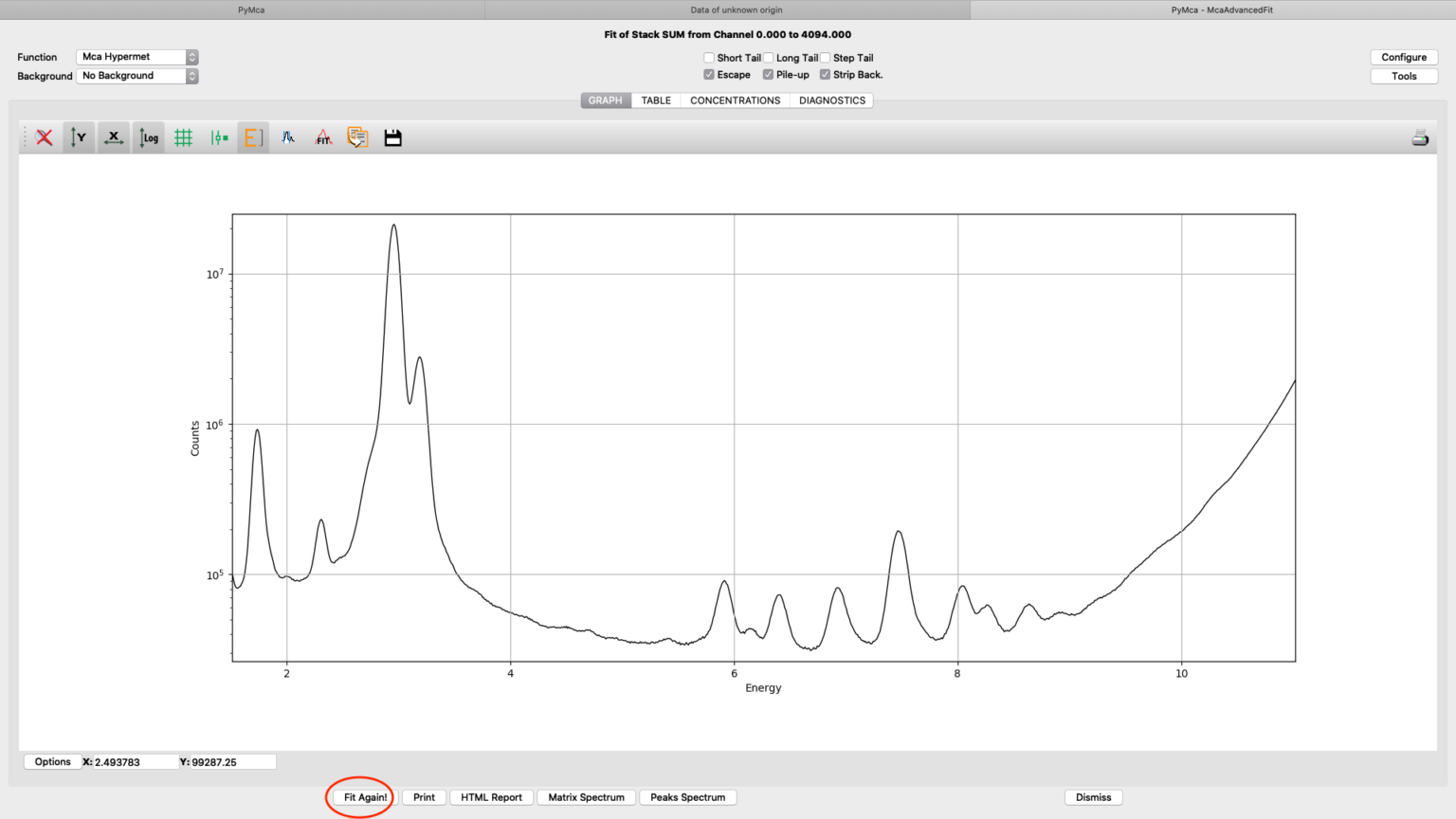 PyMCA XRF imaging guide – MAX IV